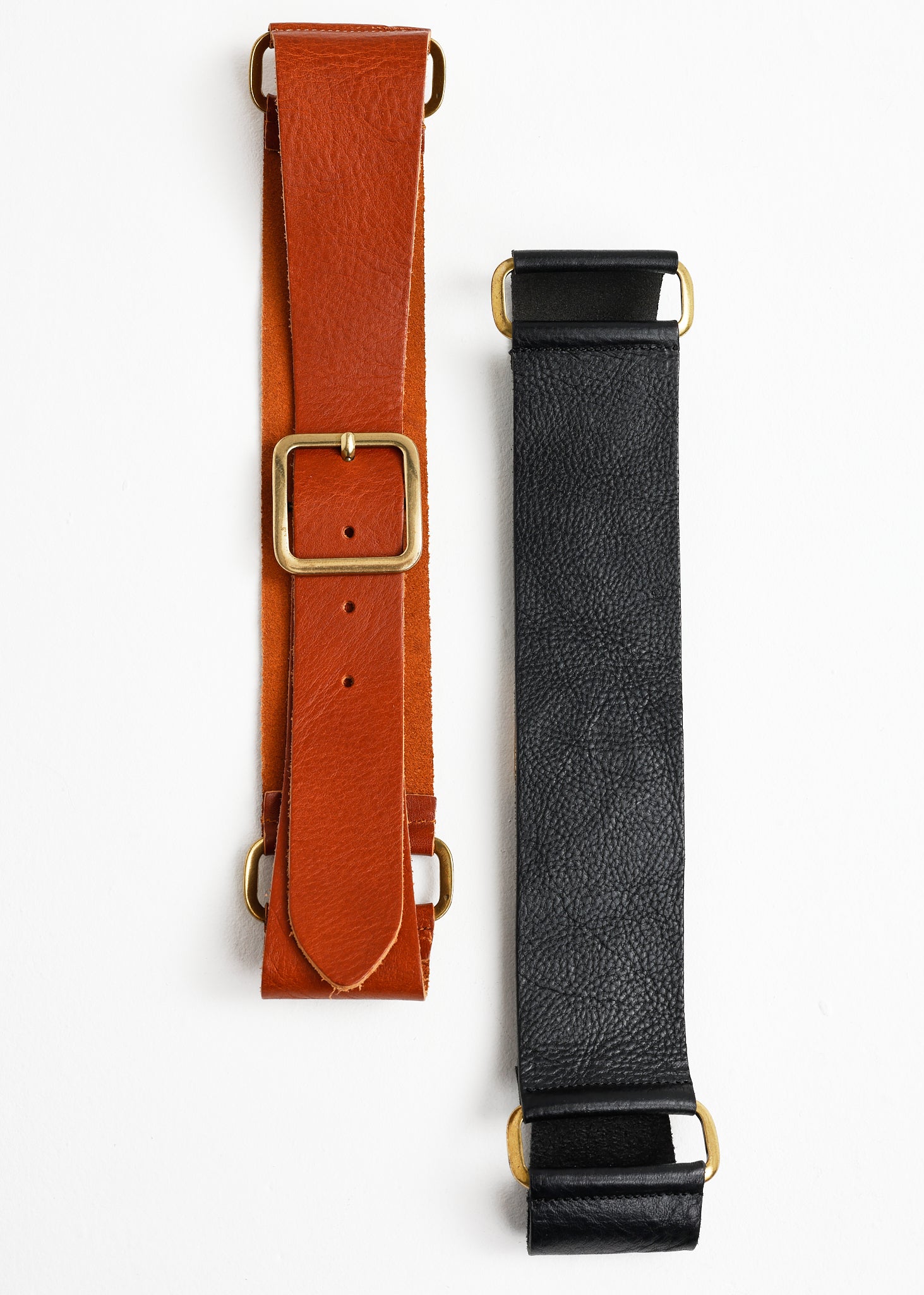 BELT WITH SQUERE BUCKLE RUST – InAvati